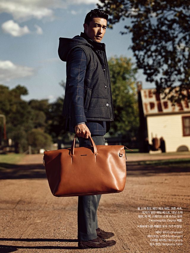 Park Ki Woong, Yoon Eun Hye, Sung Joon, Hwang Jung Eum, Siwon, Daniel Henney - Harper’s Bazaar ...